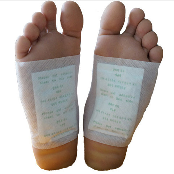 Natural Detox Foot Pads Sole Patch, Bamboo Vinegar, Foot Patch, Thaila ...
